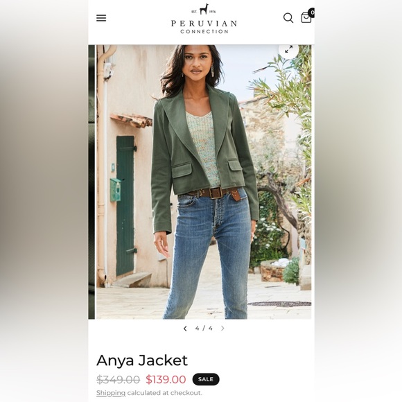 Peruvian Connection | Jackets & Coats | Peruvian Connection Anya Jacket ...